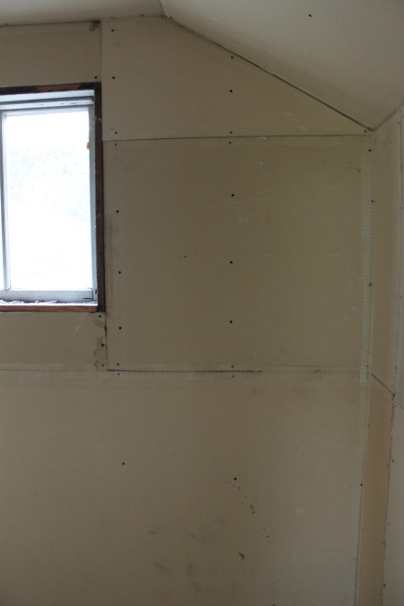 Old Hallway Drywall